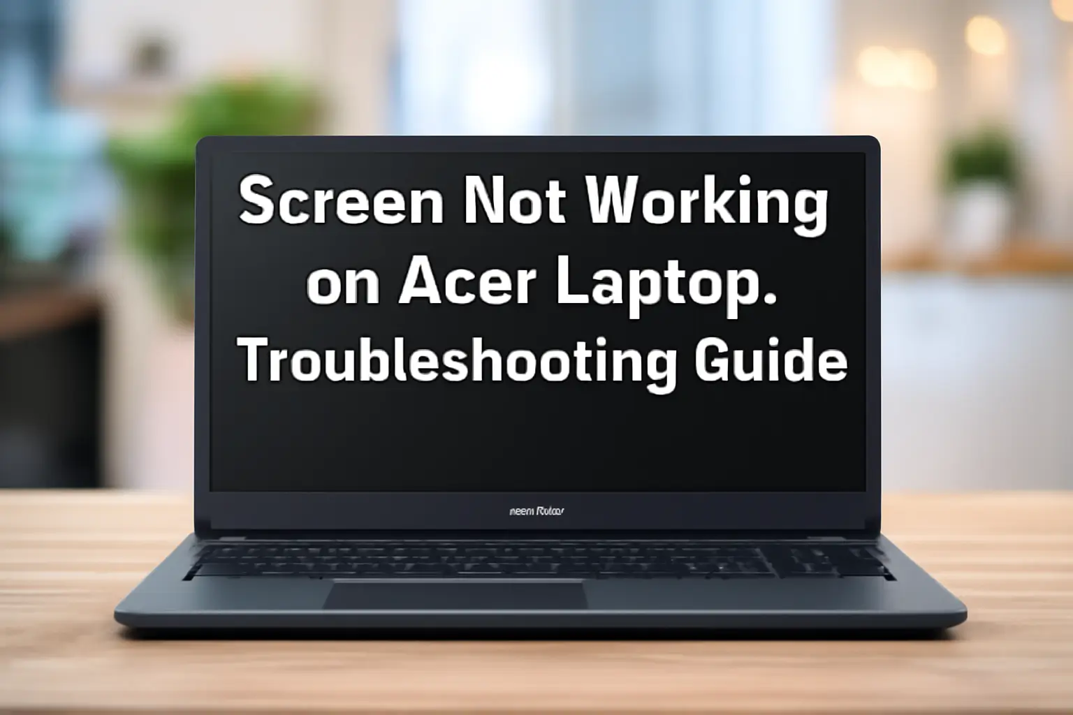 Screen Not Working On Acer Laptop? Top 5 Solutions Now